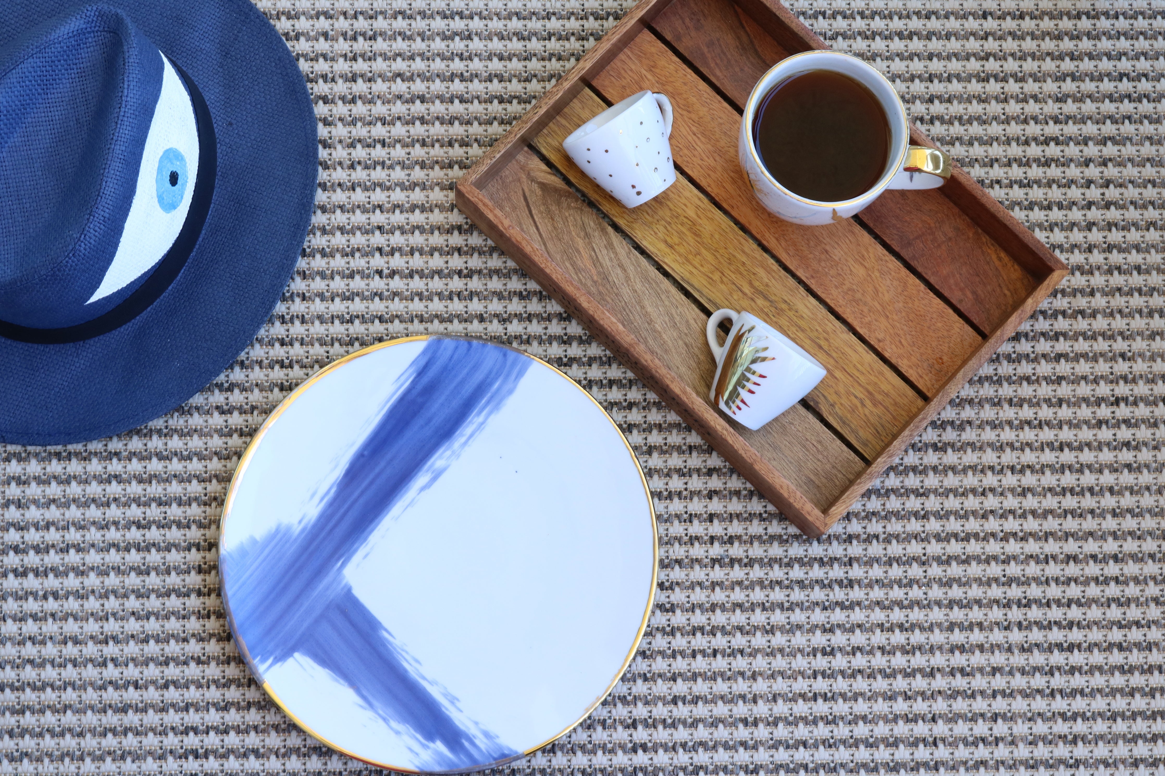 BLUE L AURUM SET – Khan Fokhar